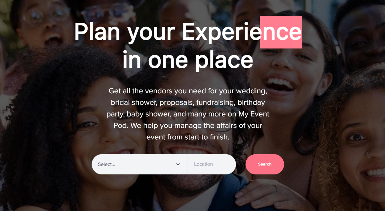 Event Hosts, Organizers, Planning Tools - My Event Pod